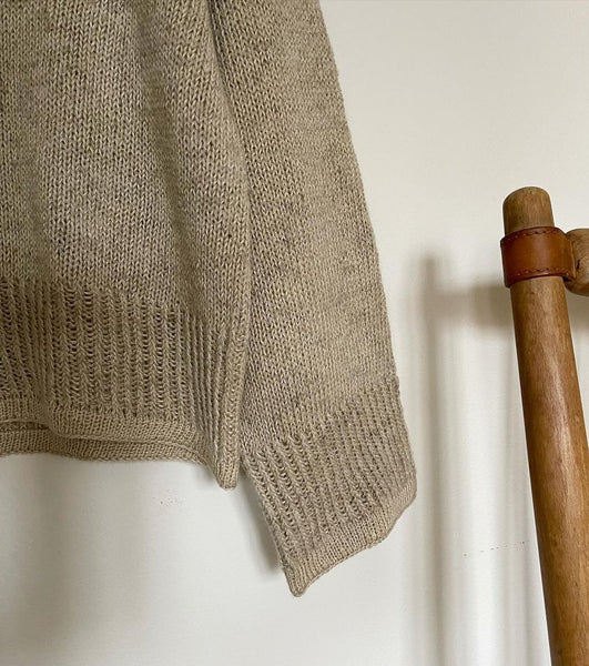 Dune Pullover Grå – Tøndering Strik