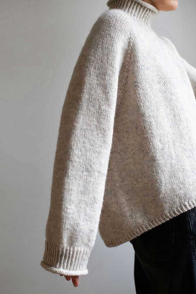Jilli Jumper farve Cream – Tøndering Strik